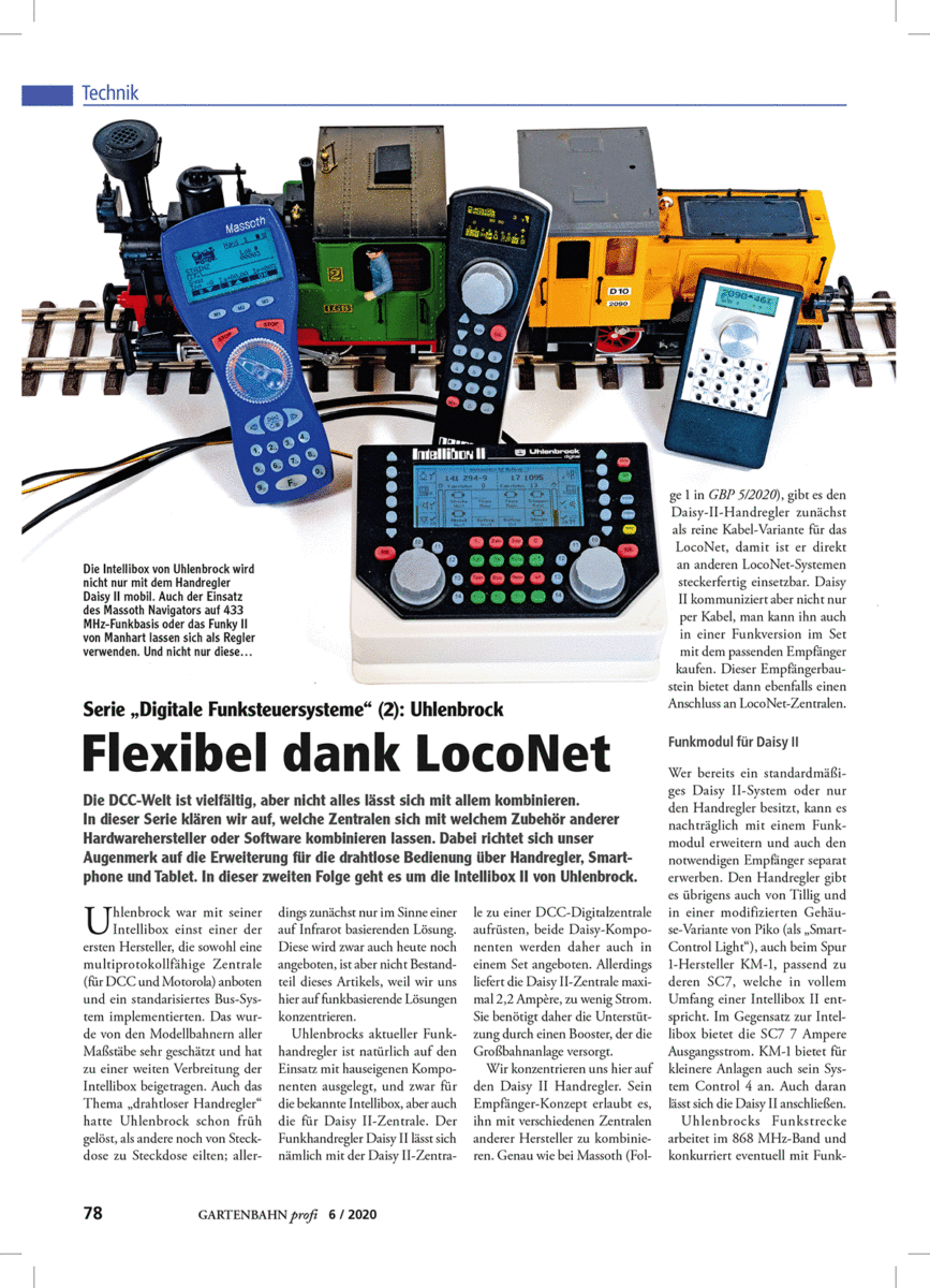 Neue Intellibox funkt per WLAN – Gartenbahn Profi – der Blog zum Magazin